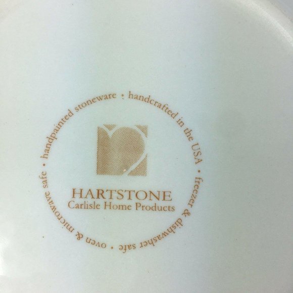Hartstone | Dining | Hartstone Pottery Snow People Salad Plate Luncheon ...
